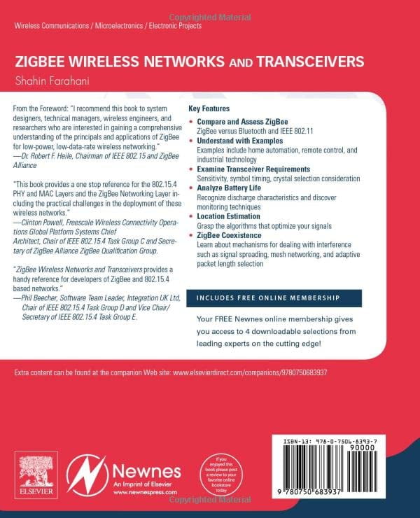 Pre-Owned ZigBee Wireless Networks and Transceivers [Paperback ...