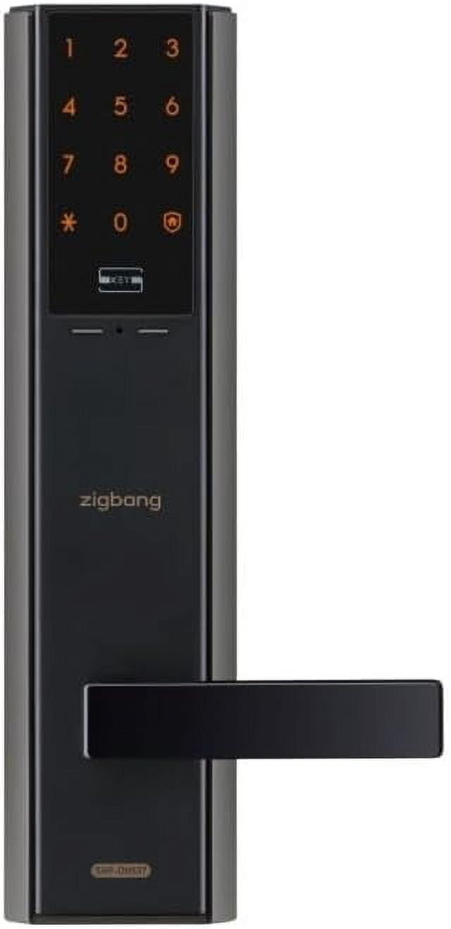 Zigbang SHP-DH537 SHP-DH537MU/ZE Mortise Handle RFID Card Tag/Passcode Smart Digital Door Lock ...