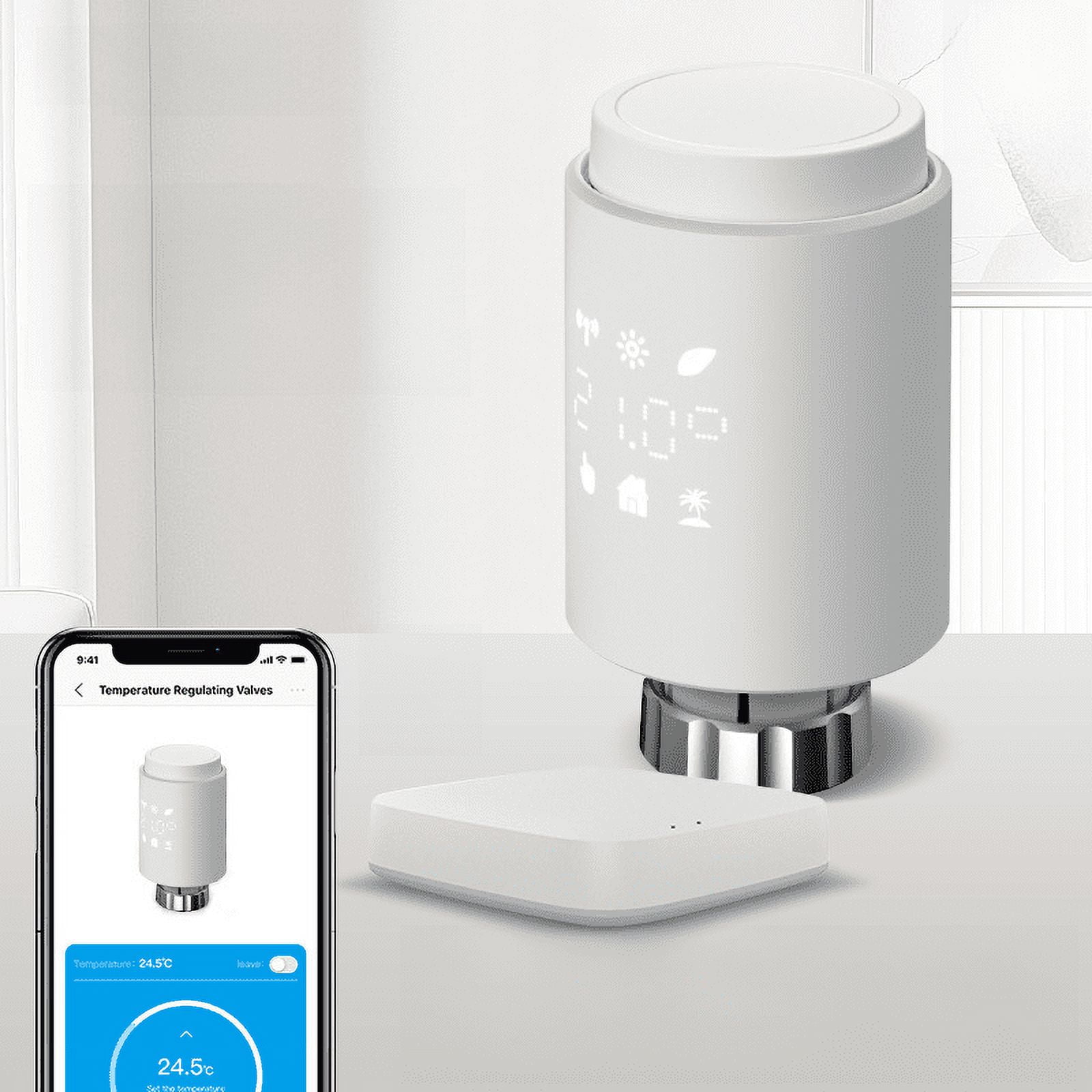 Zigbee Smart radiator valve automatic wifi temperature control valve ...