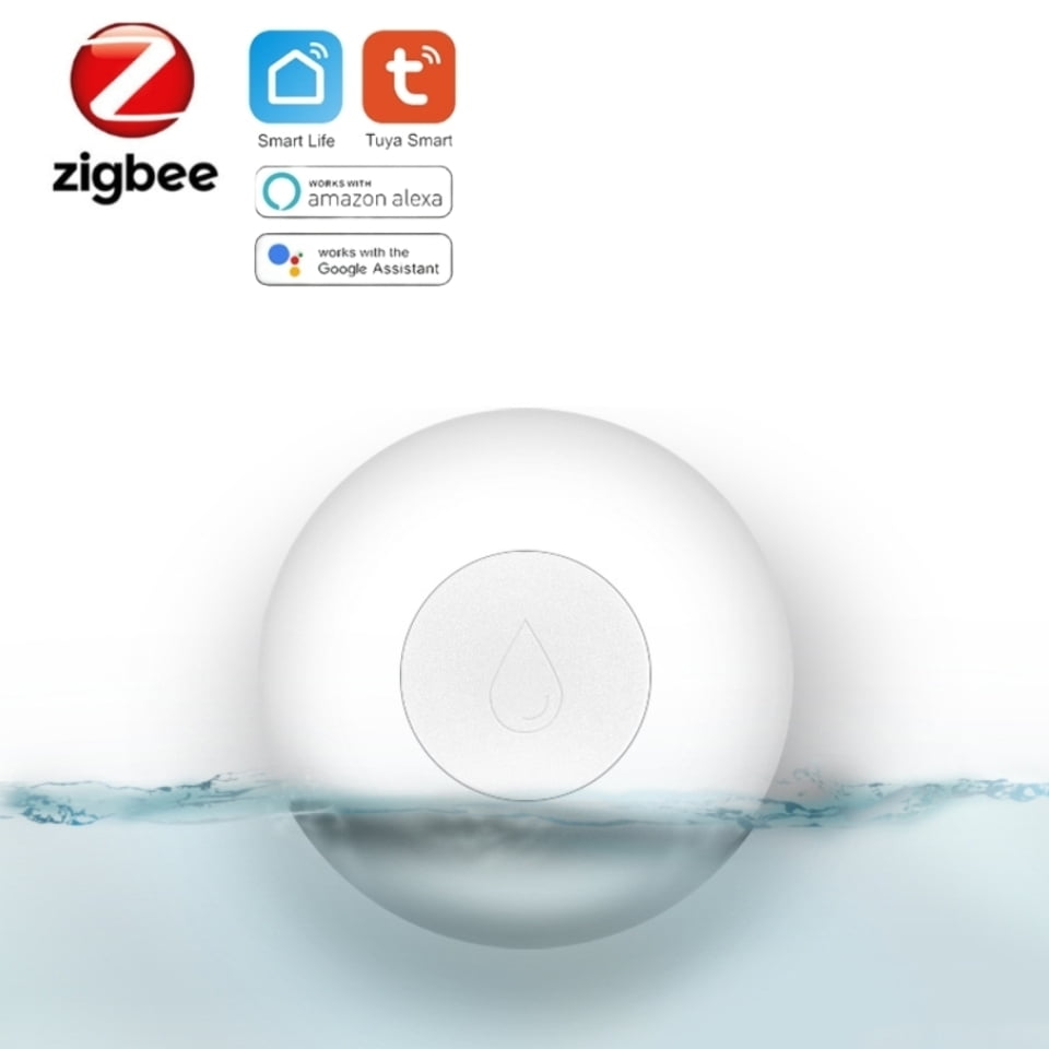 Zigbee Water Leak Sensor, Wireless Smart Water Leak Detector with App ...