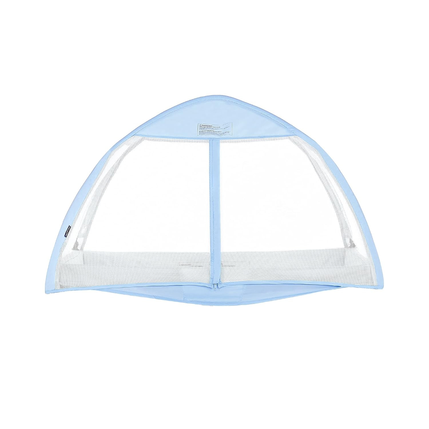 Ziggy Playpen Canopy - Blue, Instant Shade, Easy Attachment, Half Mesh ...