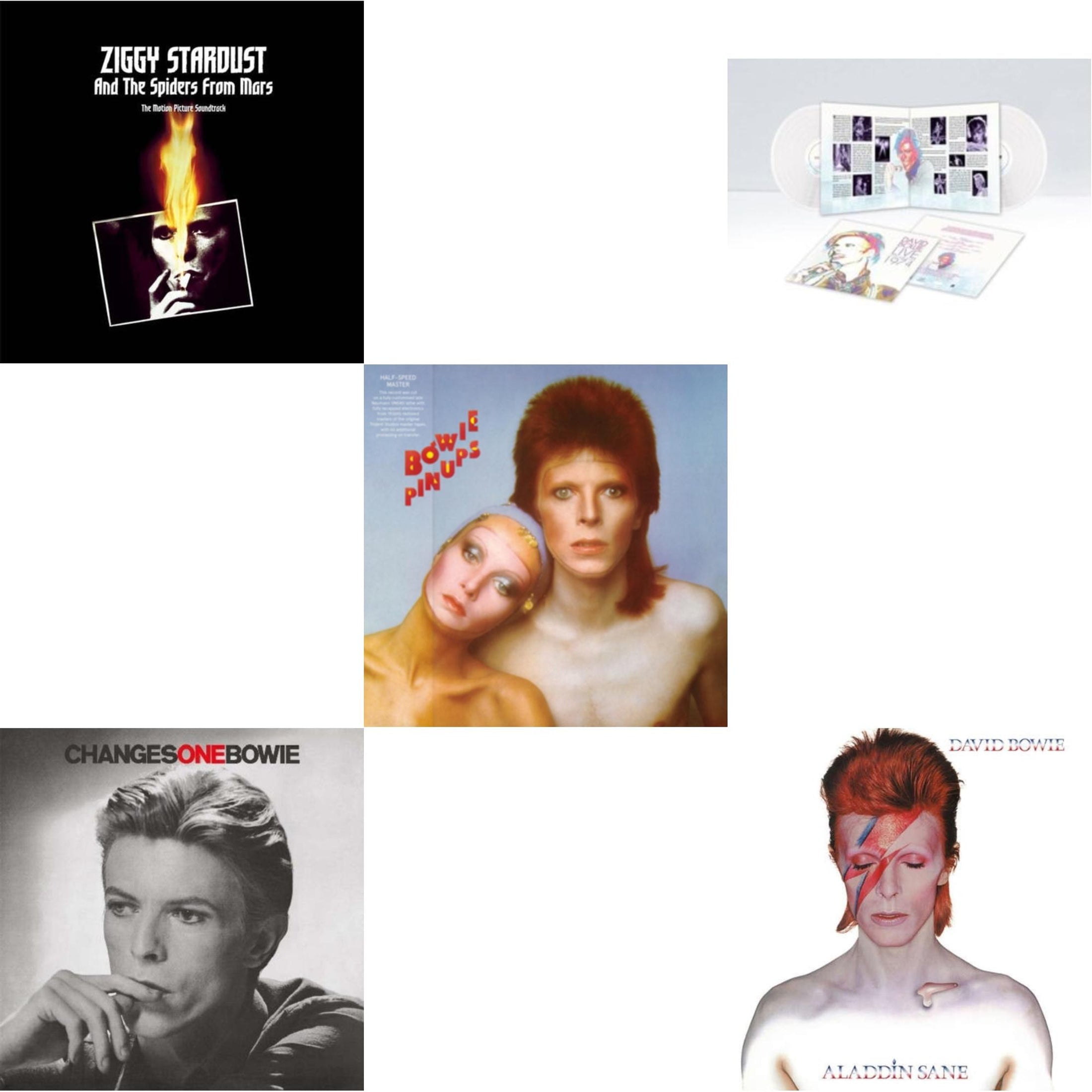 Ziggy Stardust & The Spiders From Mars Ost (2LP) & Changesonebowie (180G) & Pinups (2015 ...