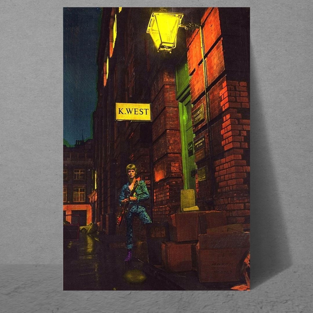 Ziggy Stardust david bowie 24x36 wall disco fame ashbury k west art pop ...