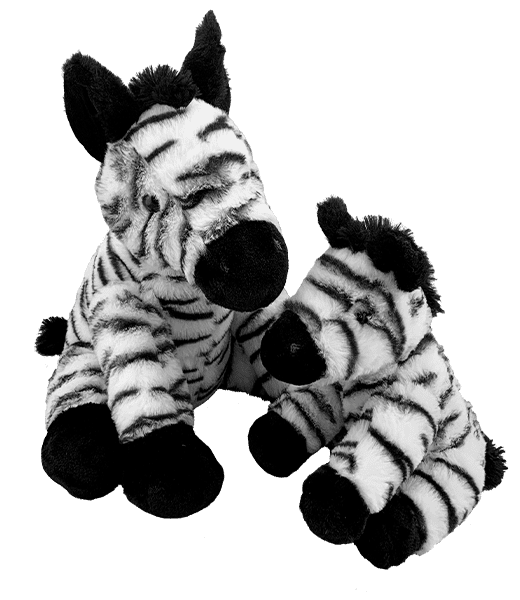 Ziggy the Zebra 16-Inch with Pumpkin Jack-O-Lantern Outfit - Halloween ...