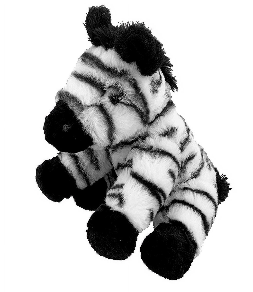 Ziggy the Zebra Plush Toy Skin, DIY 8" Toy Kits with Hand Stuffing Fiber Filling, Make Your Own ...