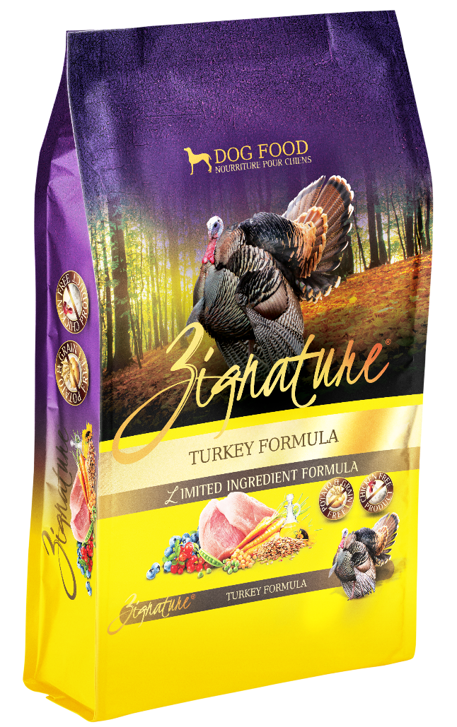 Zignature Turkey Formula Dog Food Kibble 4# bag - Walmart.com