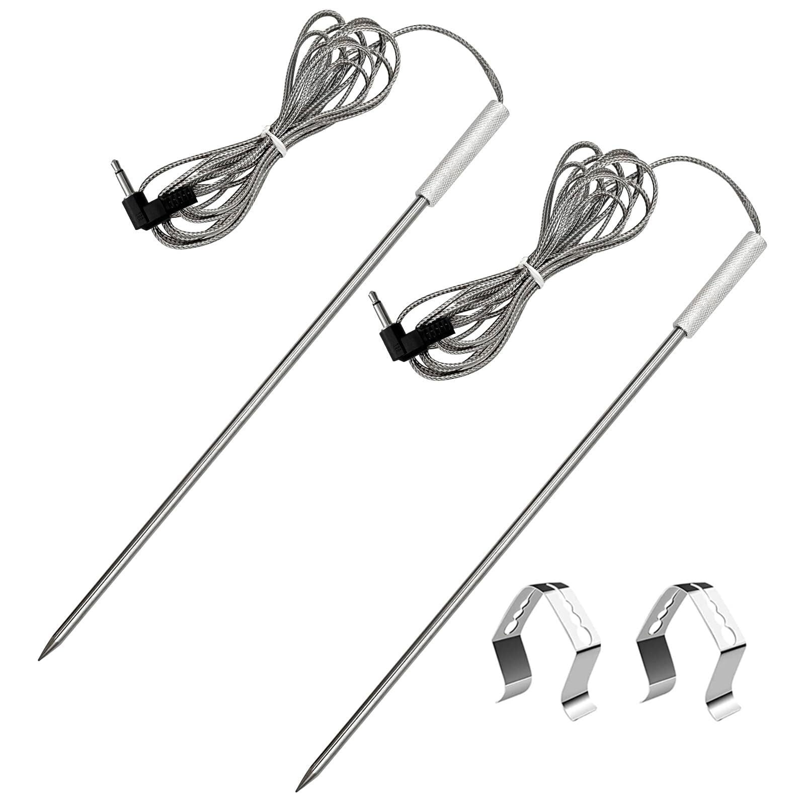 Zihao 2-Pack Meat Probe Replacement for Oklahoma Joe's, Z Grills ...