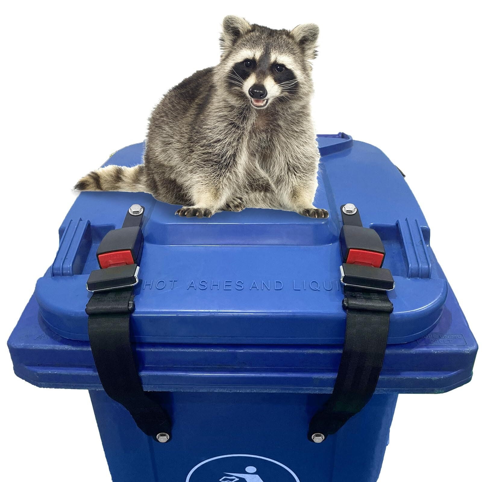 Zihao Bear Proof Trash Can Lock,(2PCS) Trash Can Locks For Animals ...