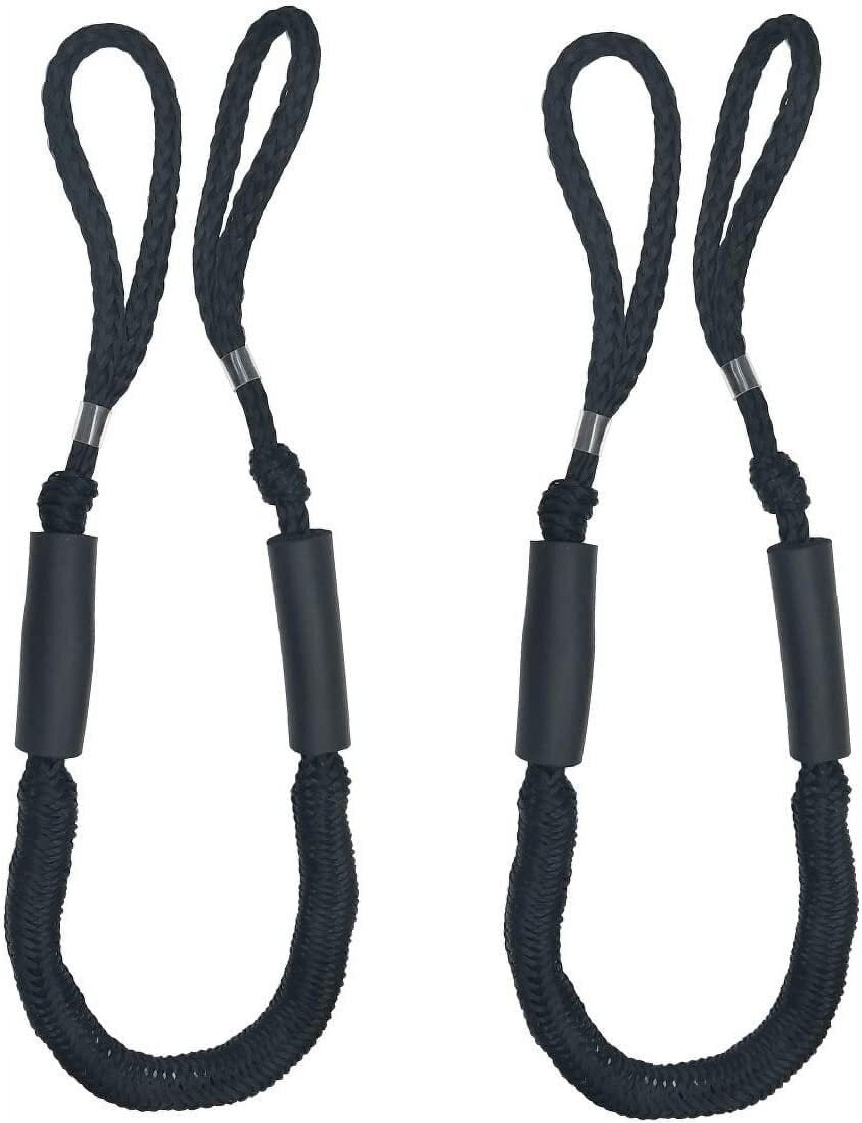 Zihao Bungee Dock Line Mooring Rope for Boat 4ft Black 4 Pack - Walmart.com