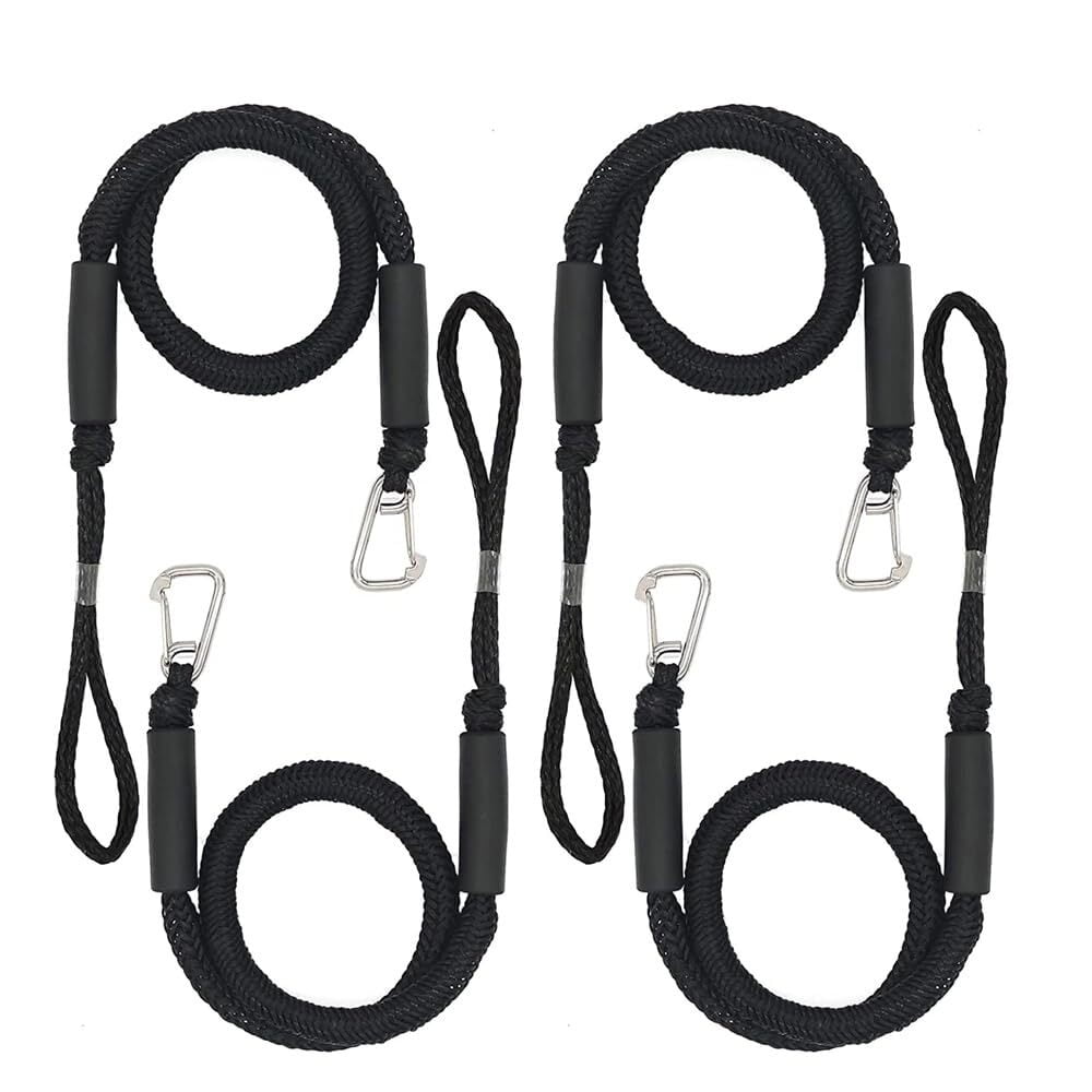 Zihao Bungee Dock Lines, Boat Ropes for Docking,Mooring Rope with ...