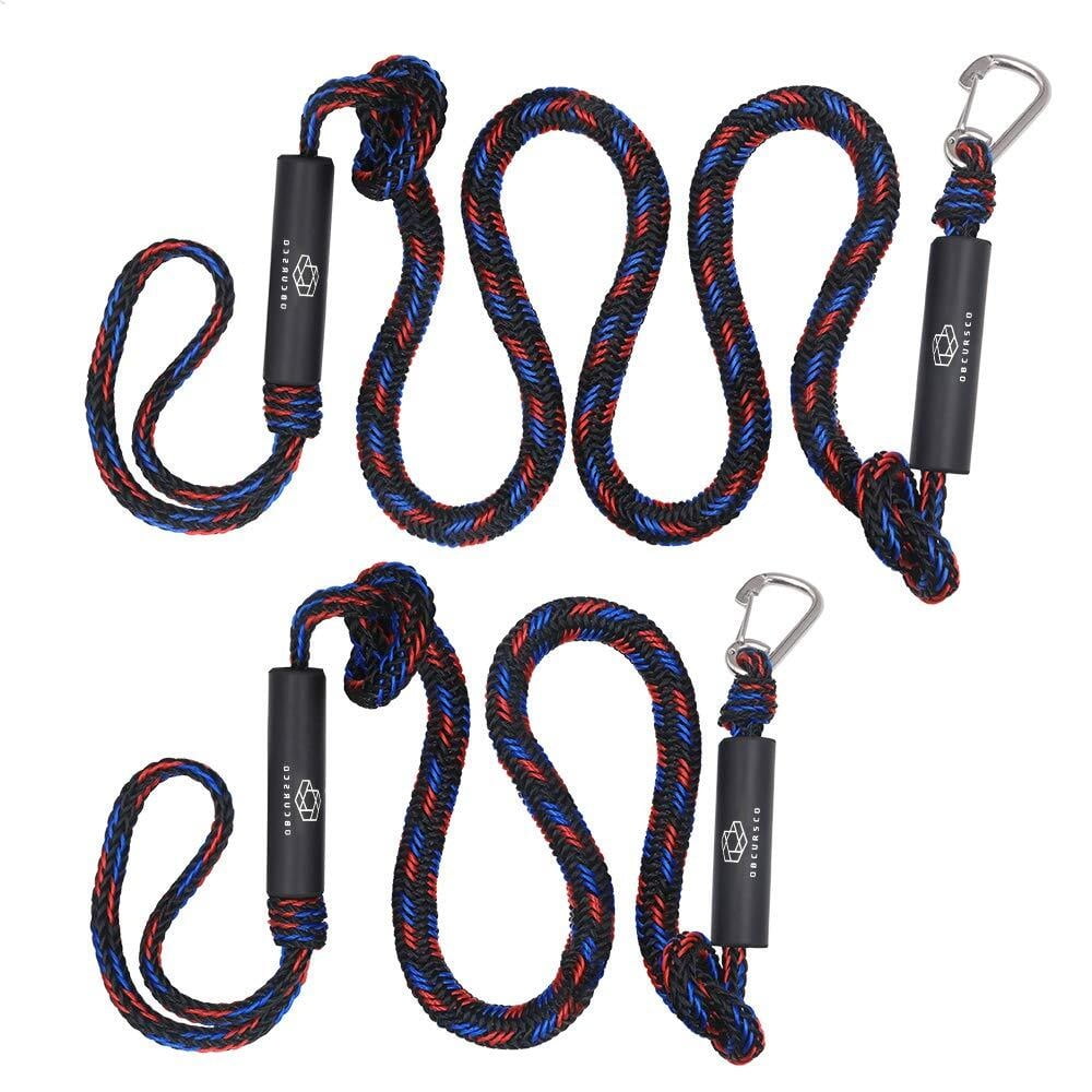 Zihao Bungee Lines for Boat, Docking Rope with 316 Stainless Steel ...