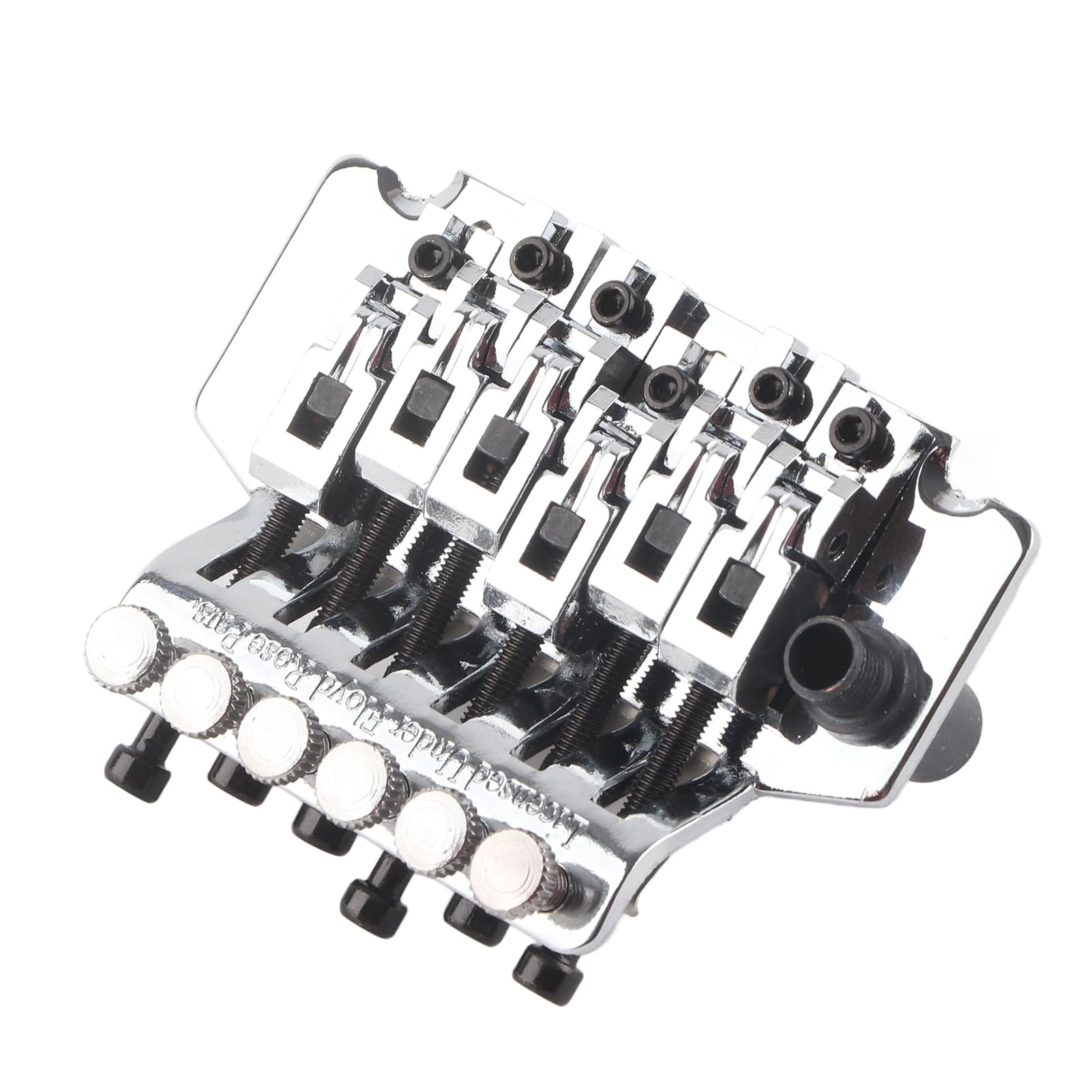 Zihao Electric Guitar Bridge System Metal Bridge for Rose Replacement(Silver) - Walmart.com