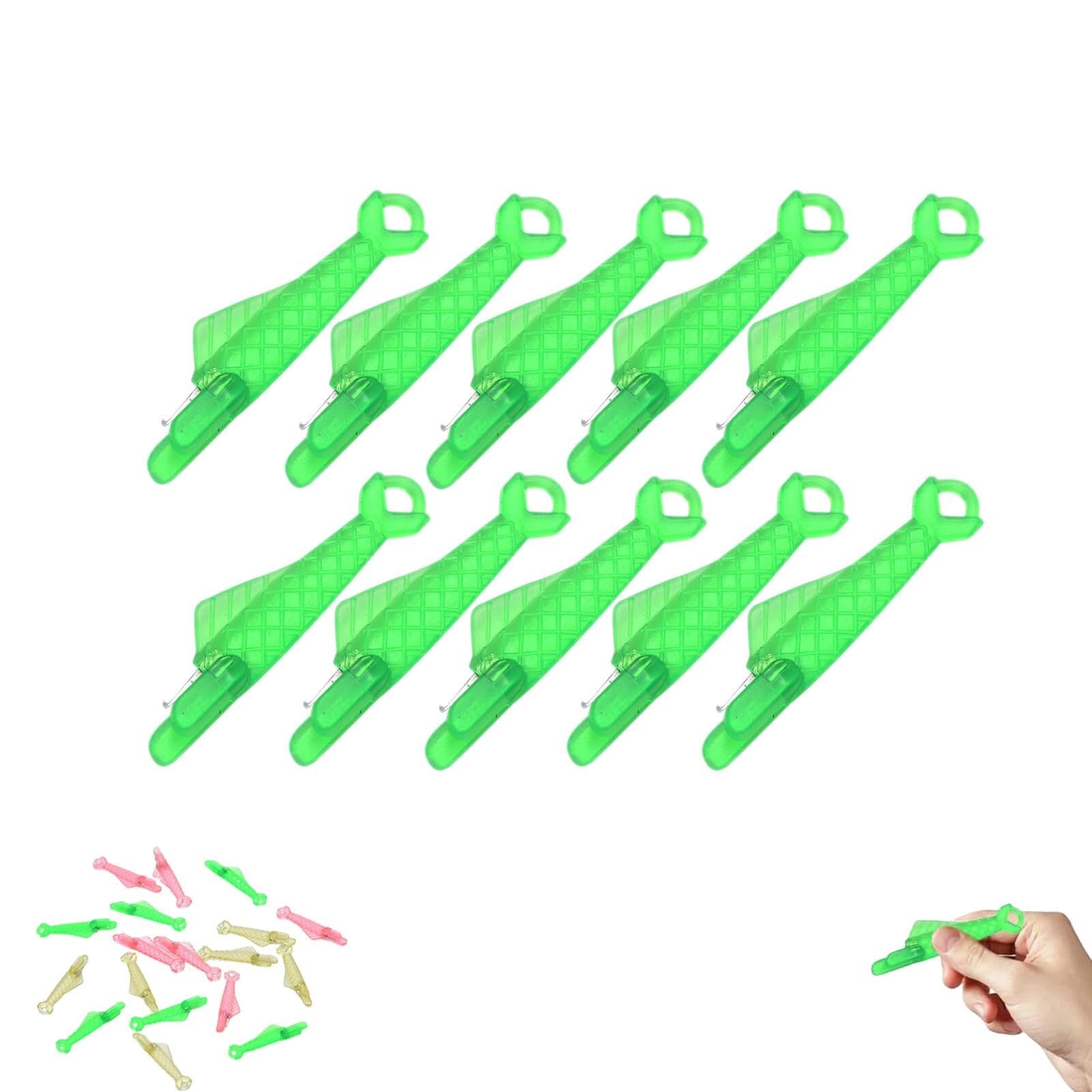 Zihao Fish Mouth Sewing Machine Needle Threader, Upgraded Fish Type ...