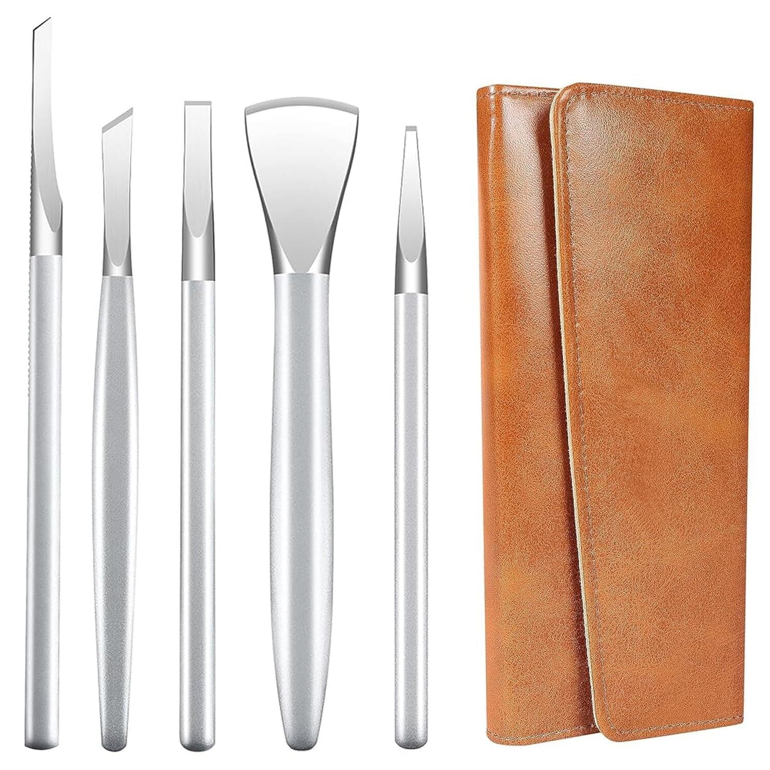 Zihao Pedicure Knife Ingrown Toenail Kit, 5 PCS Professional Pedicure ...