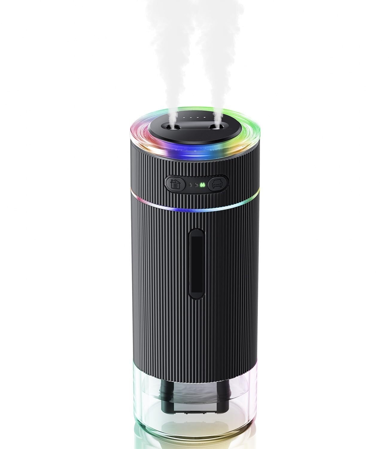 Zihao Portable Small Humidifier for Bedroom - [Dual Nozzle Large Cool ...