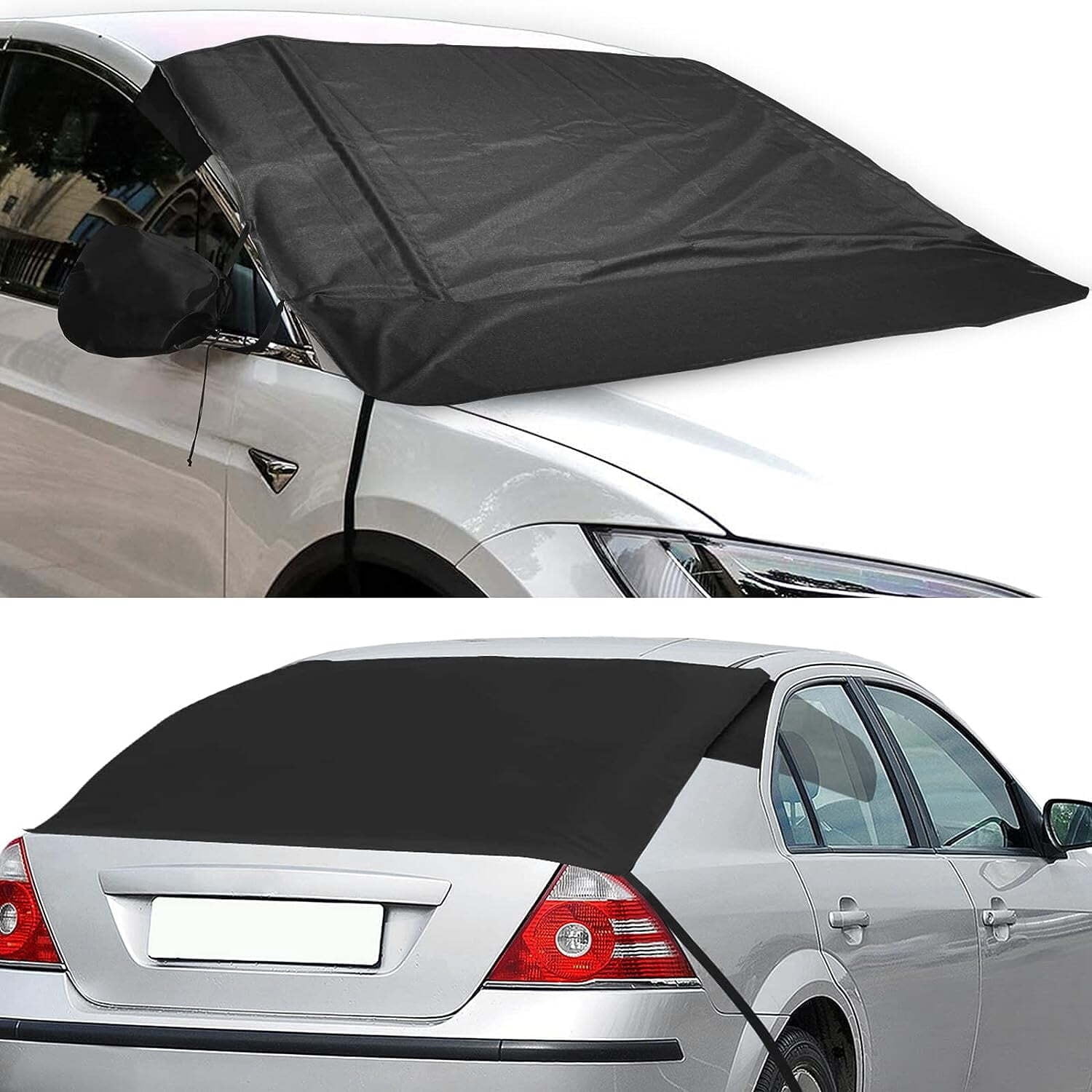 Zihao Windshield Cover for Ice and Snow, Car Windshield Snow Cover with ...