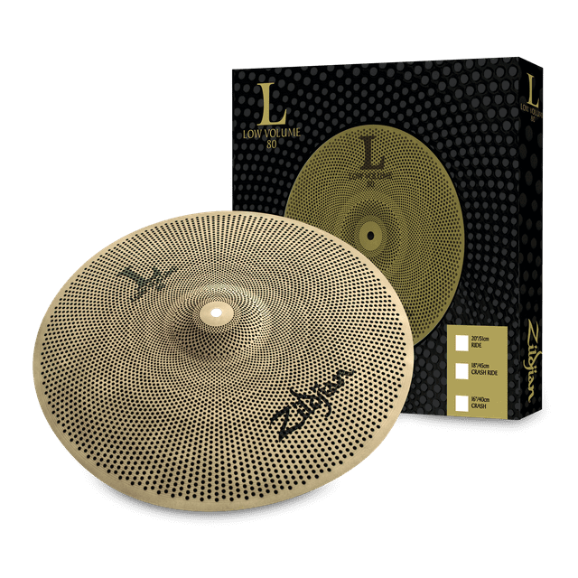Free Shipping! Zildjian 20" L80 Low Volume Ride Cymbal - Walmart.com - Walmart.com