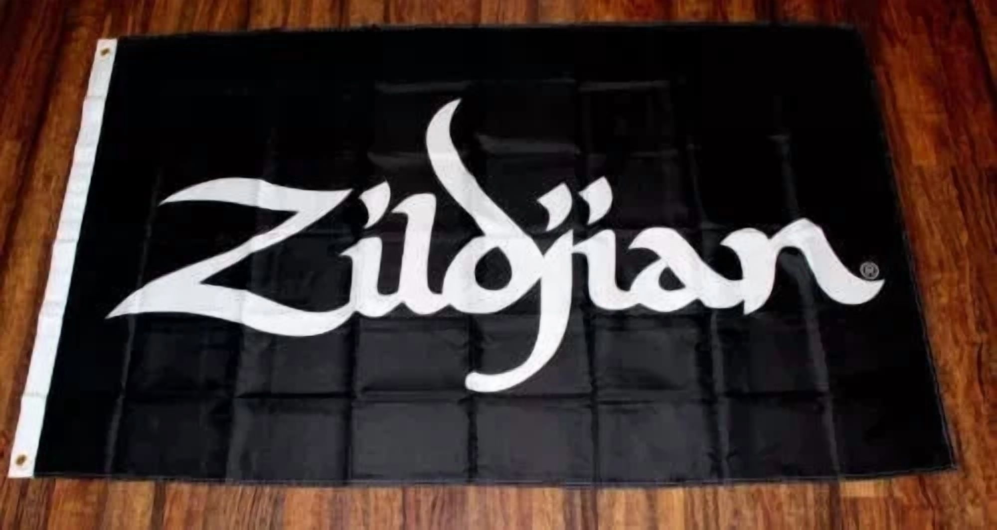 Zildjian Drums Cymbals Banner Flag Drum Set Drummer Percussion Music ...