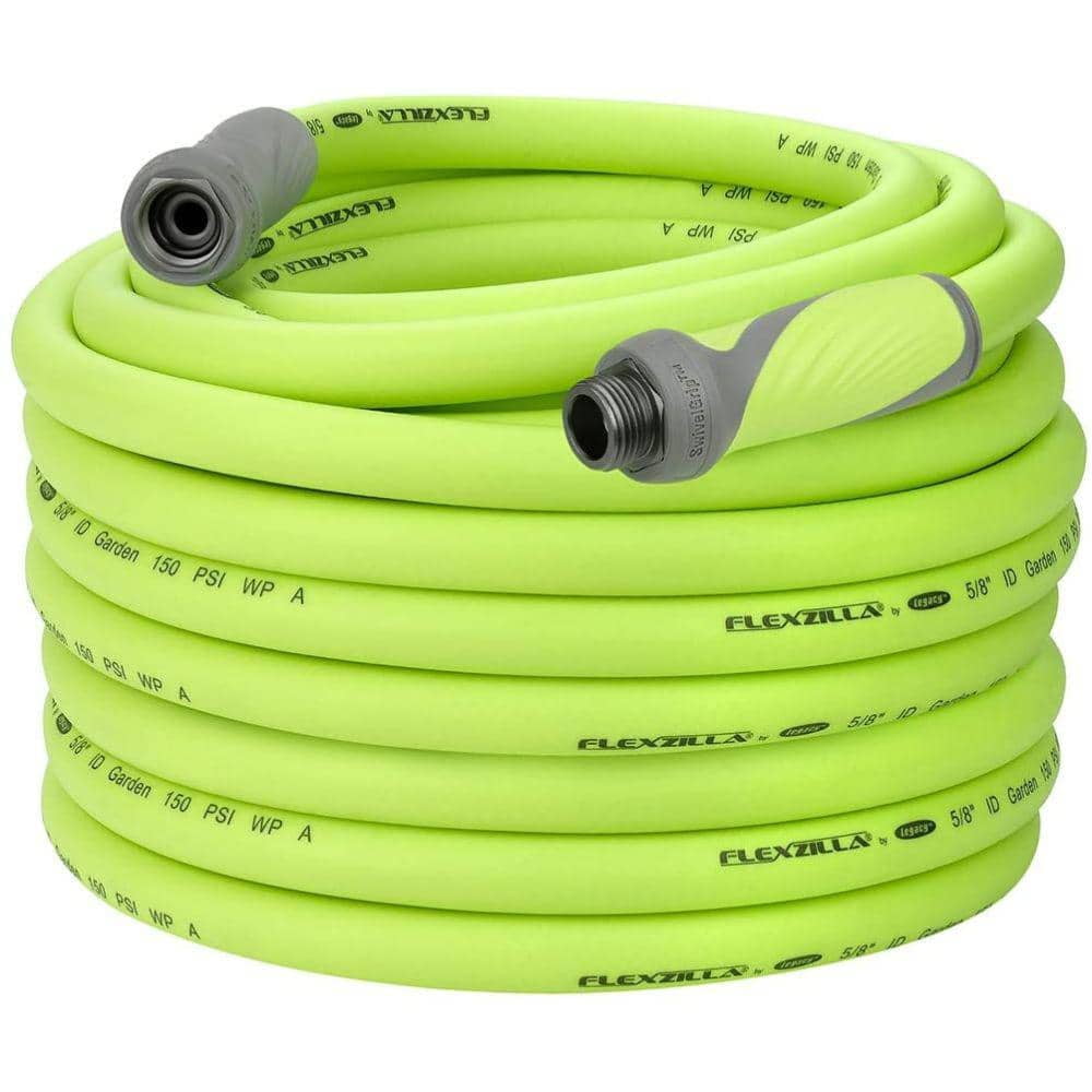 Zilla 5/8 in. x 50 ft. Green Hybrid Polymer Garden Hose - Walmart.com