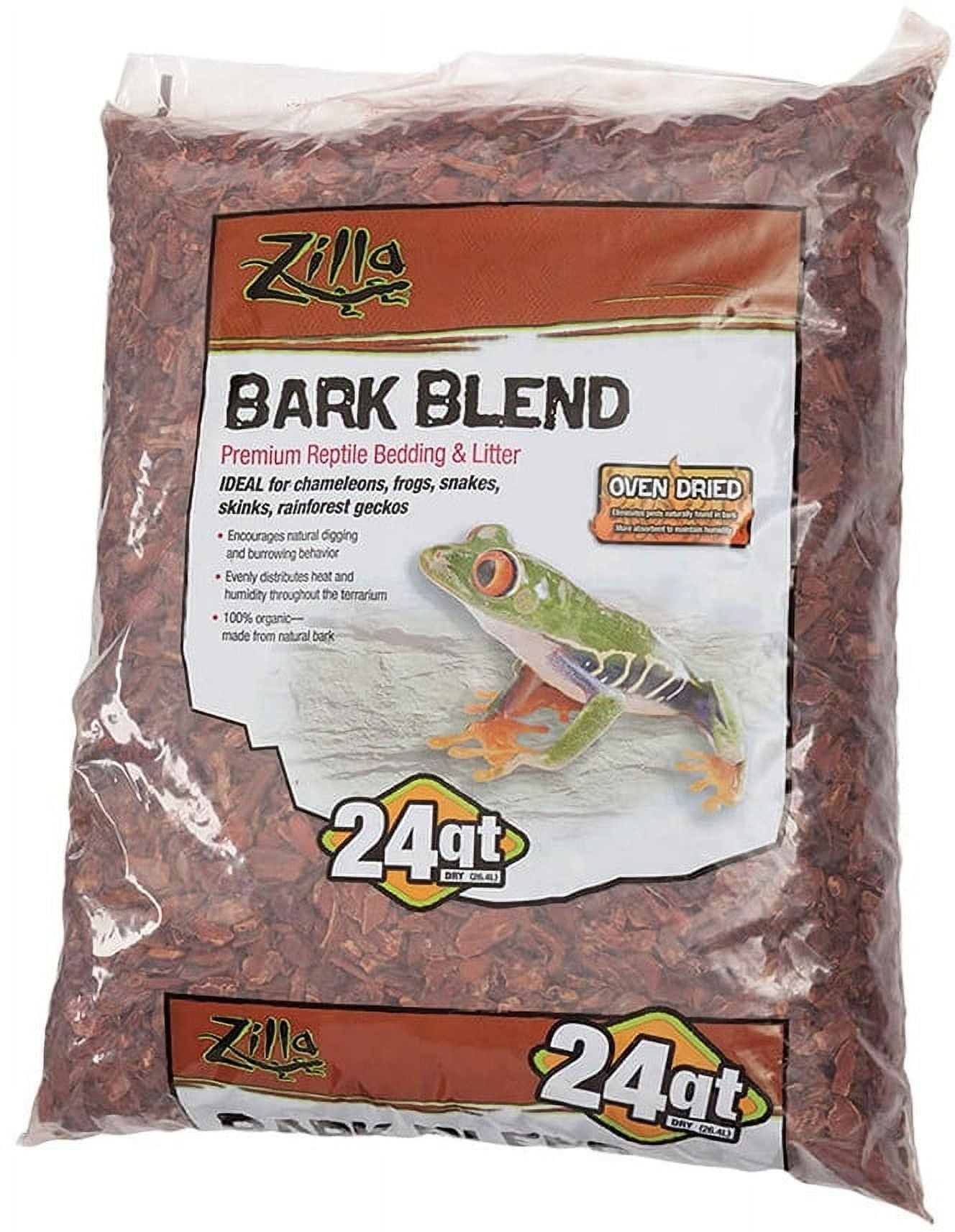 Zilla Bark Blend Premium Reptile Bedding and Litter - Walmart.com