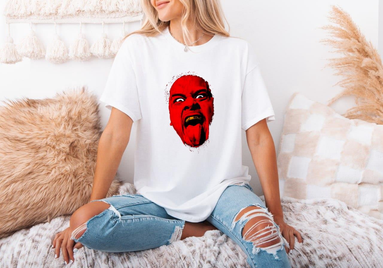 Zilla Fatu WWE Face Shirt with Bold Graphic Design for Wrestling Fans ...