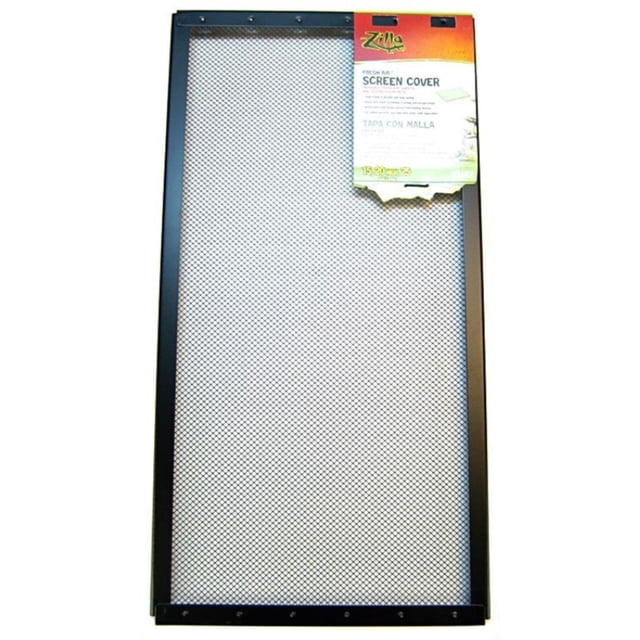Zilla Fresh Air Fine Mesh Screen Cover - 15-20 Gallon Tank (24" Long x ...