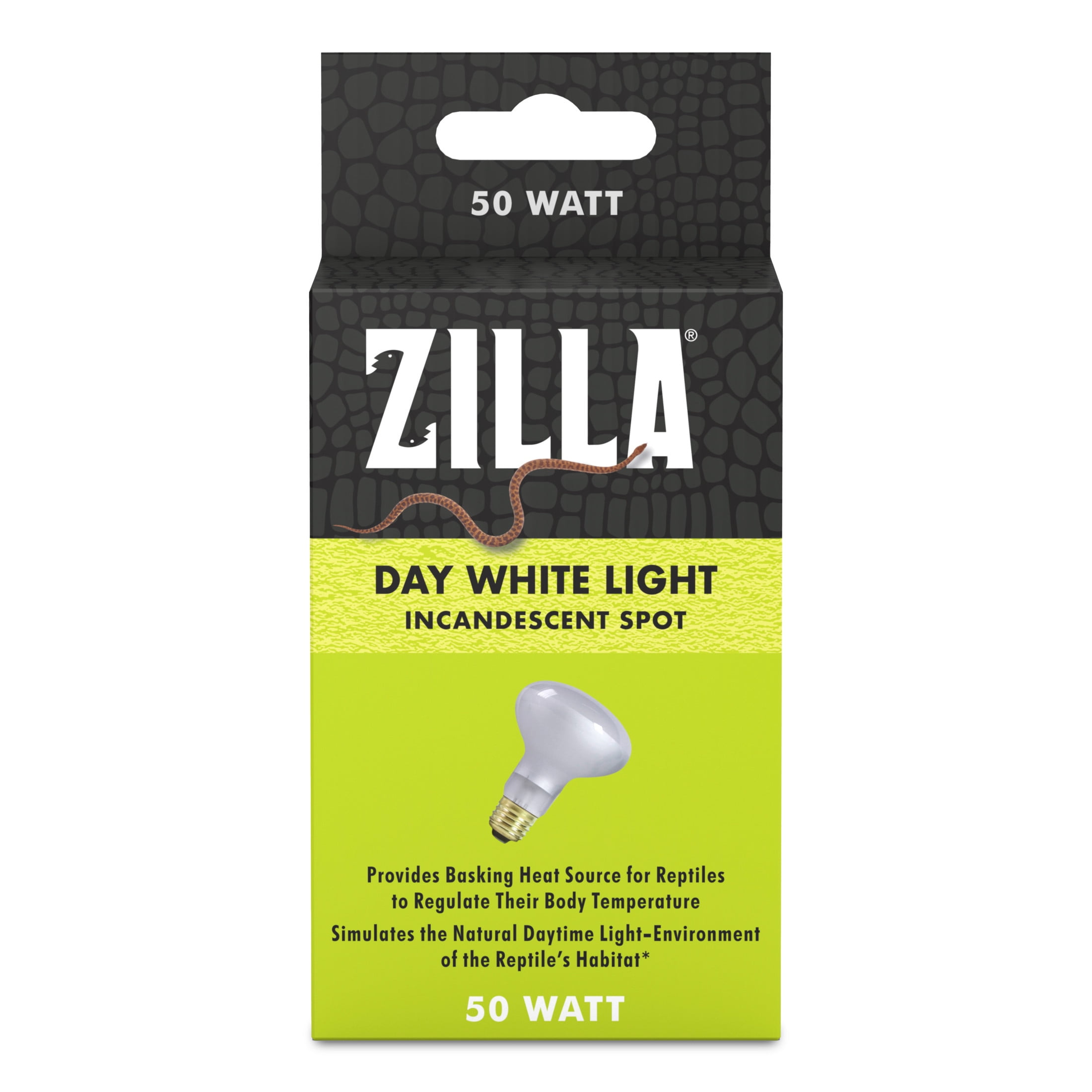 Zilla Basking Spot Bulb Day White 50 watts - Walmart.com