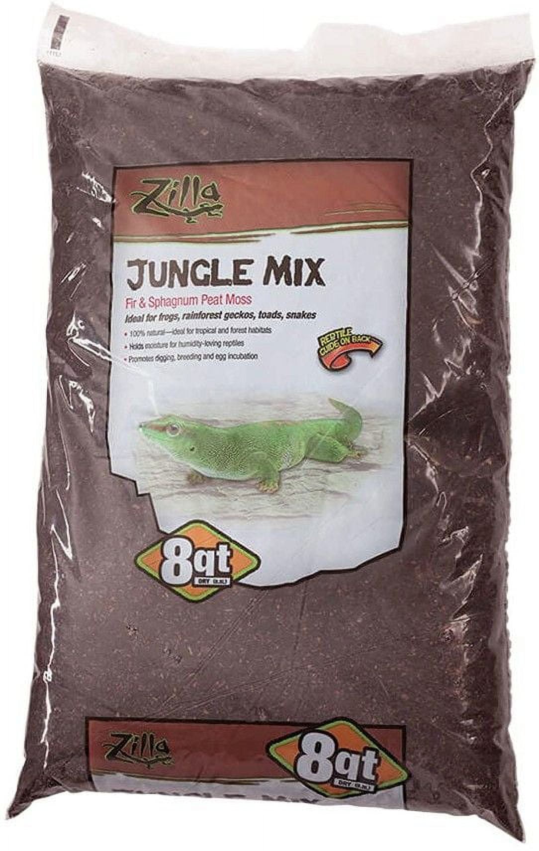 Zilla Lizzard Litter Jungle Mix - Fir & Sphagnum Peat Moss [Reptile ...