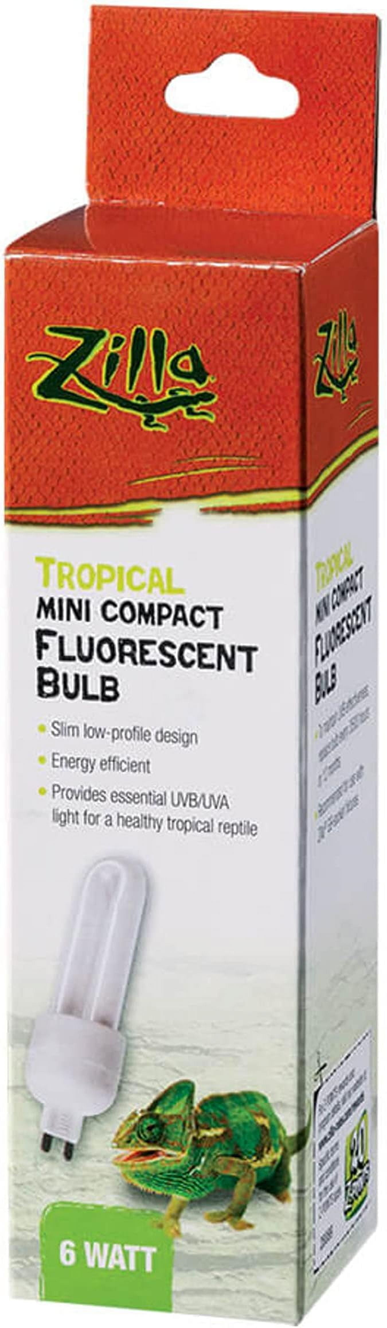 Zilla Mini Compact Fluorescent Bulbs Tropical - Walmart.com