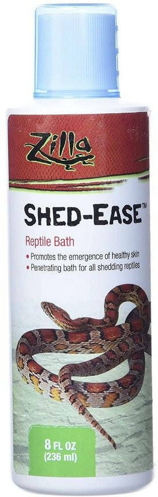 Zilla Reptile Bath Shed-Ease [Reptile, Medications] 8 oz - Walmart.com