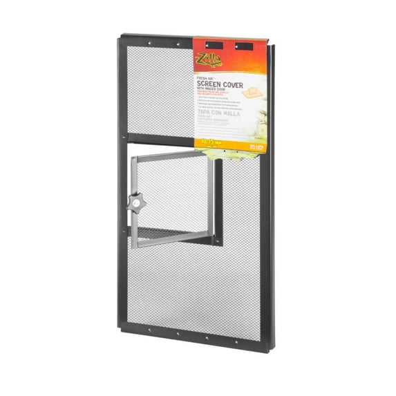 Zilla, Reptile Lid Screen, 20" x 10", Hinged Door for Terrarium ...