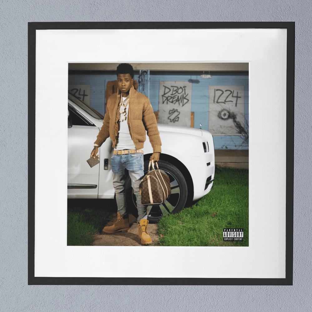 Zillionaire Doe (D Boi Dreams) Album Cover Poster - 24"x24" Paper Stock - Walmart.com