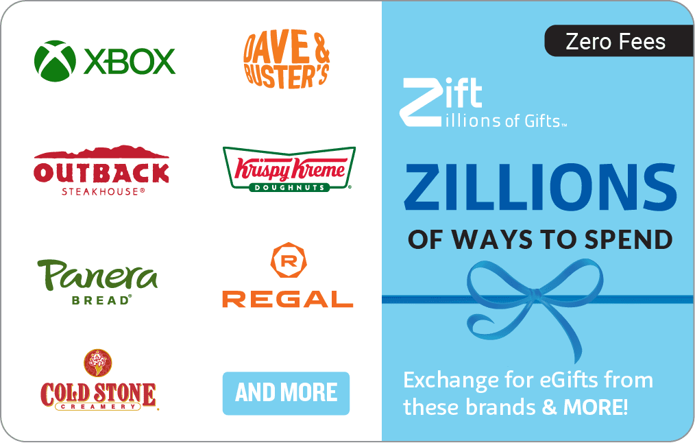 Zillions $20 - $500 eGift Card – Zift Zillions of Gifts - Walmart.com