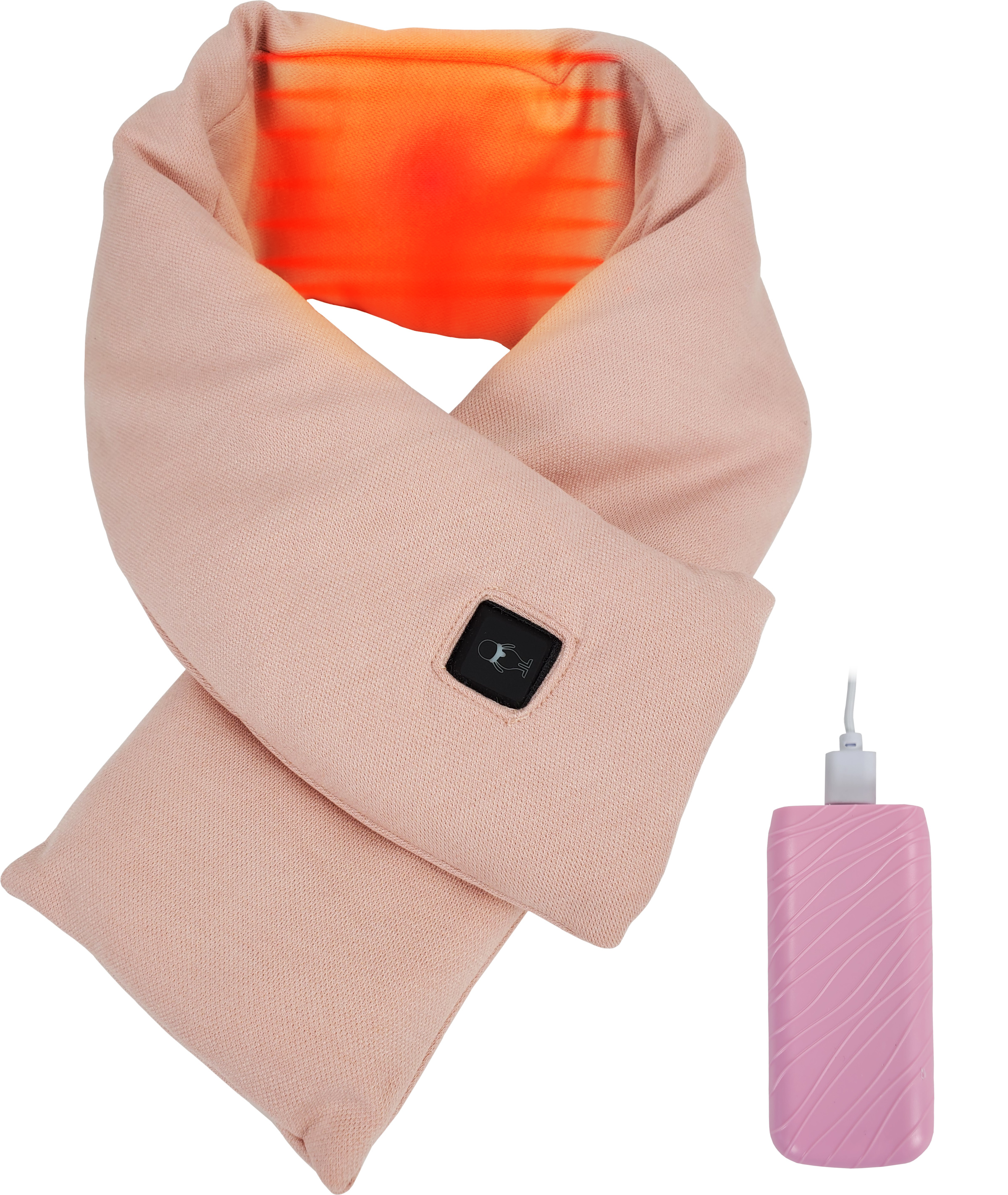 Zillywood heated scarf for winter. Electric heated neck scarf for women ...