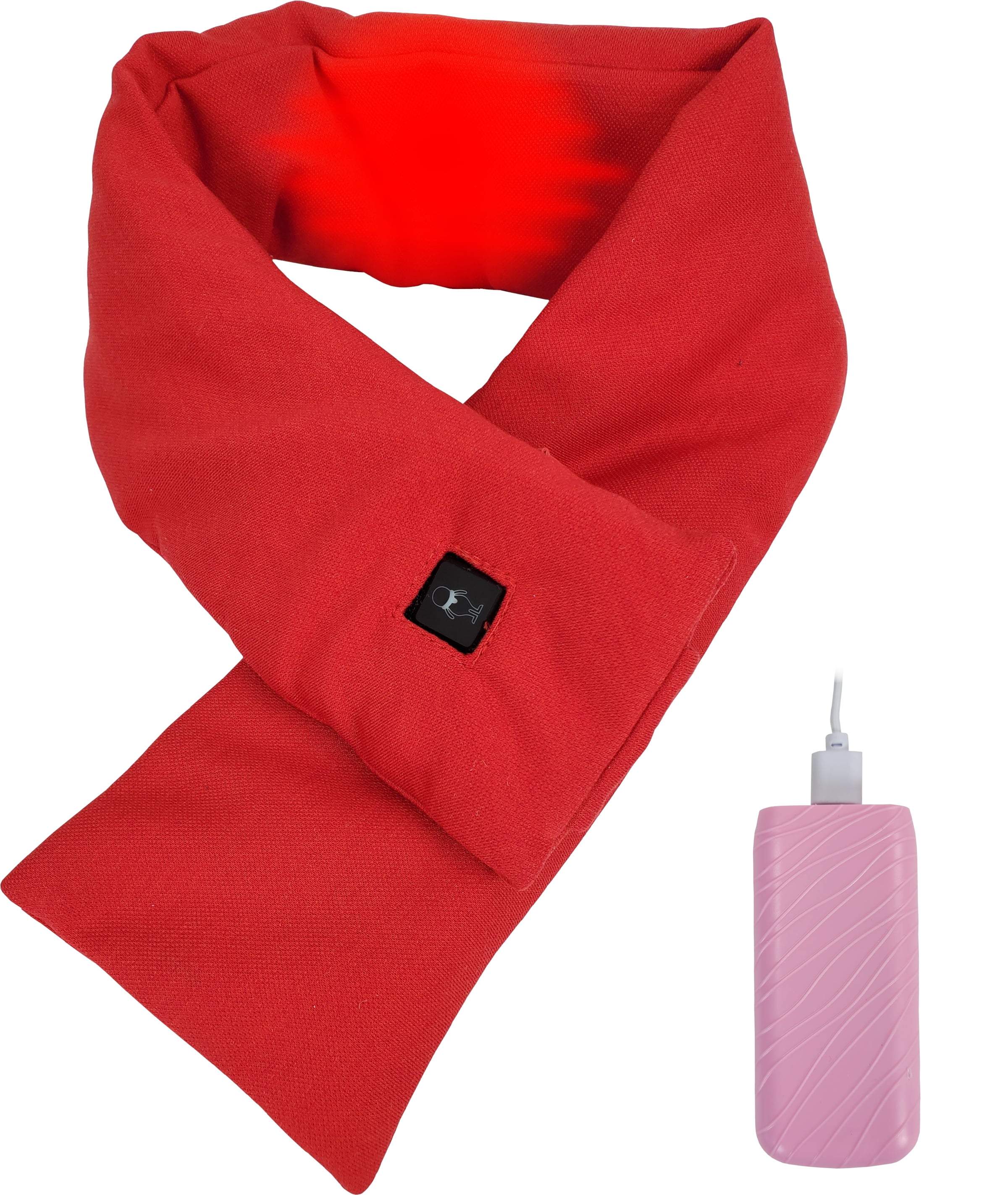 Zillywood heated scarf for winter. Electric heated neck scarf for women ...