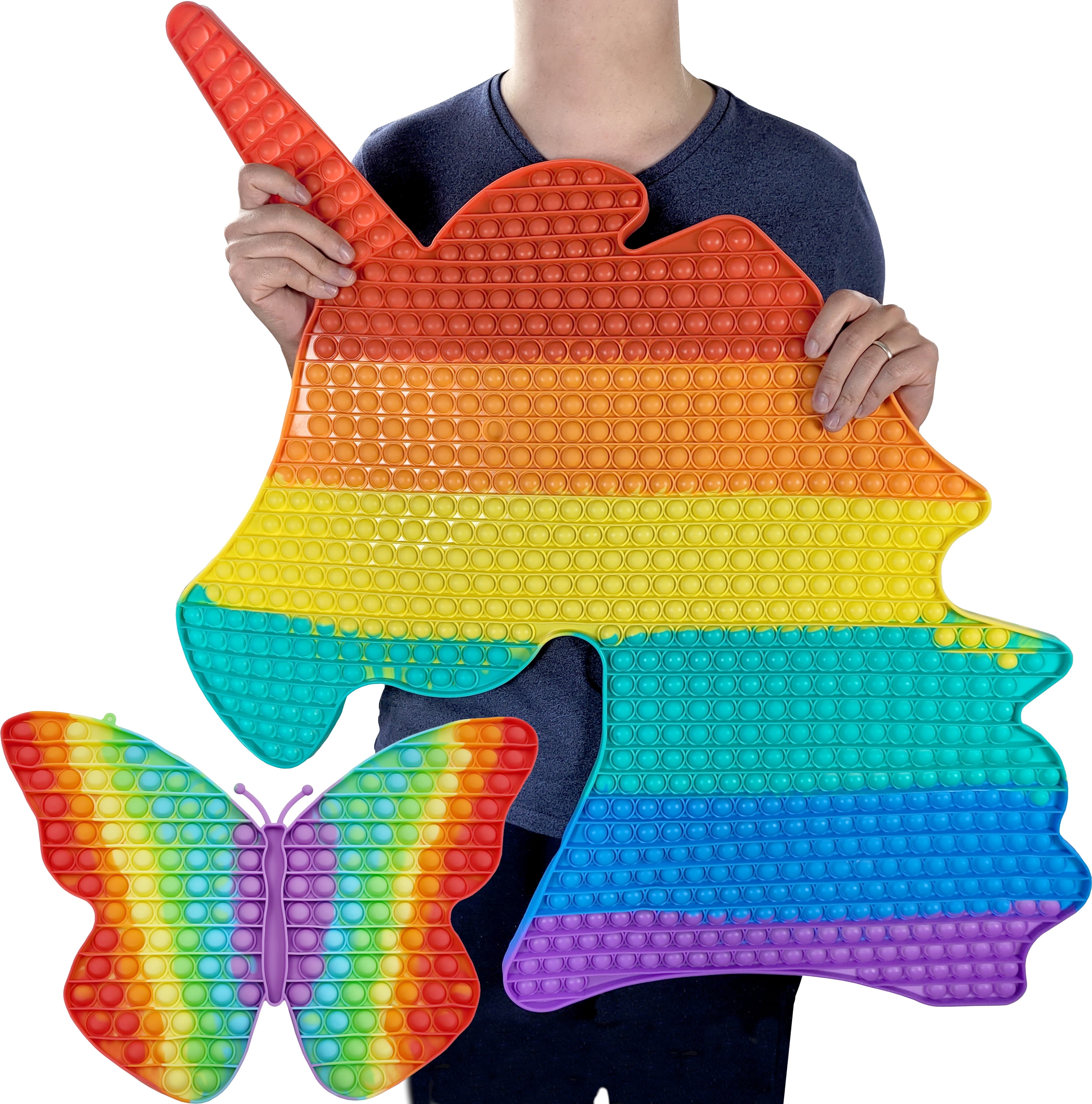 Zillywood jumbo unicorn pop it. Big pop it fidget toys, popit pop toy ...