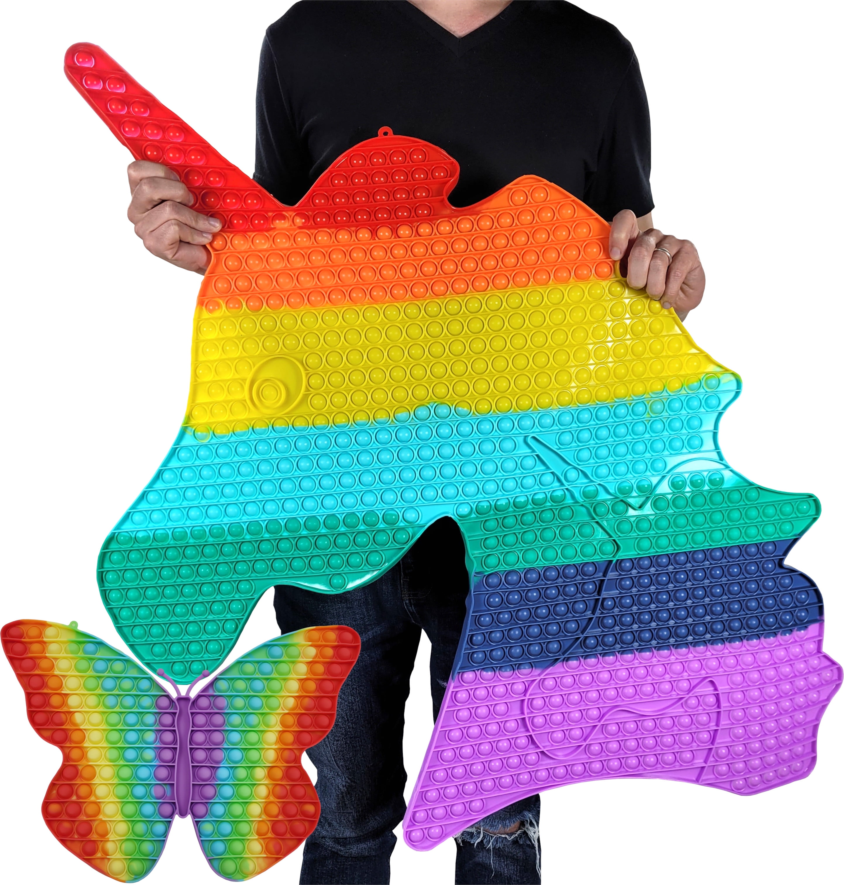 Zillywood jumbo unicorn pop it. Big pop it fidget toys, popit pop toy ...