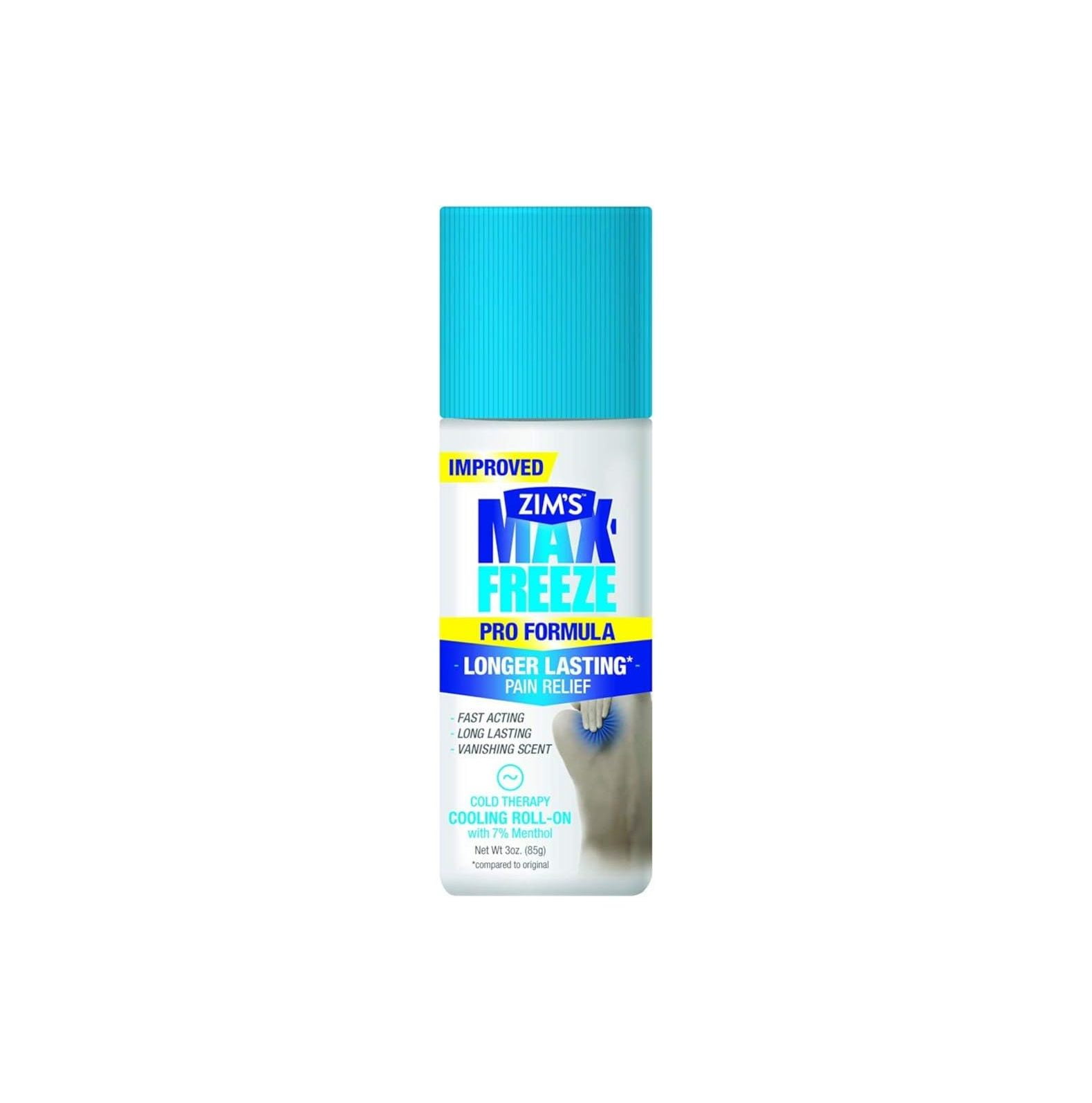 Zim's Max Freeze Pain Relief Roll On, 3 Ounces (Value Pack of 5 ...