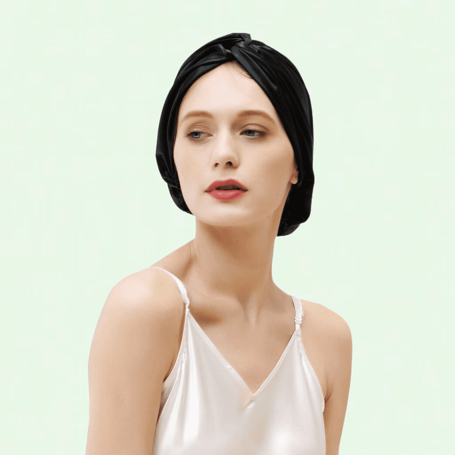 Zima 100% Mulberry Silk Bonnet for Women's Sleep & Hair Care, Grade 6A Silk Hair Wrap (1Pc ...