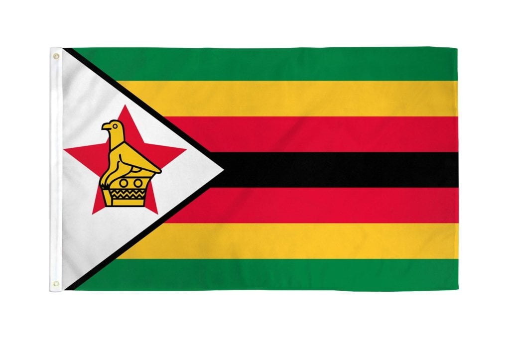 Zimbabwe Flag 2x3ft Poly - Walmart.com