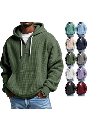 Mens Waffle Hoodie