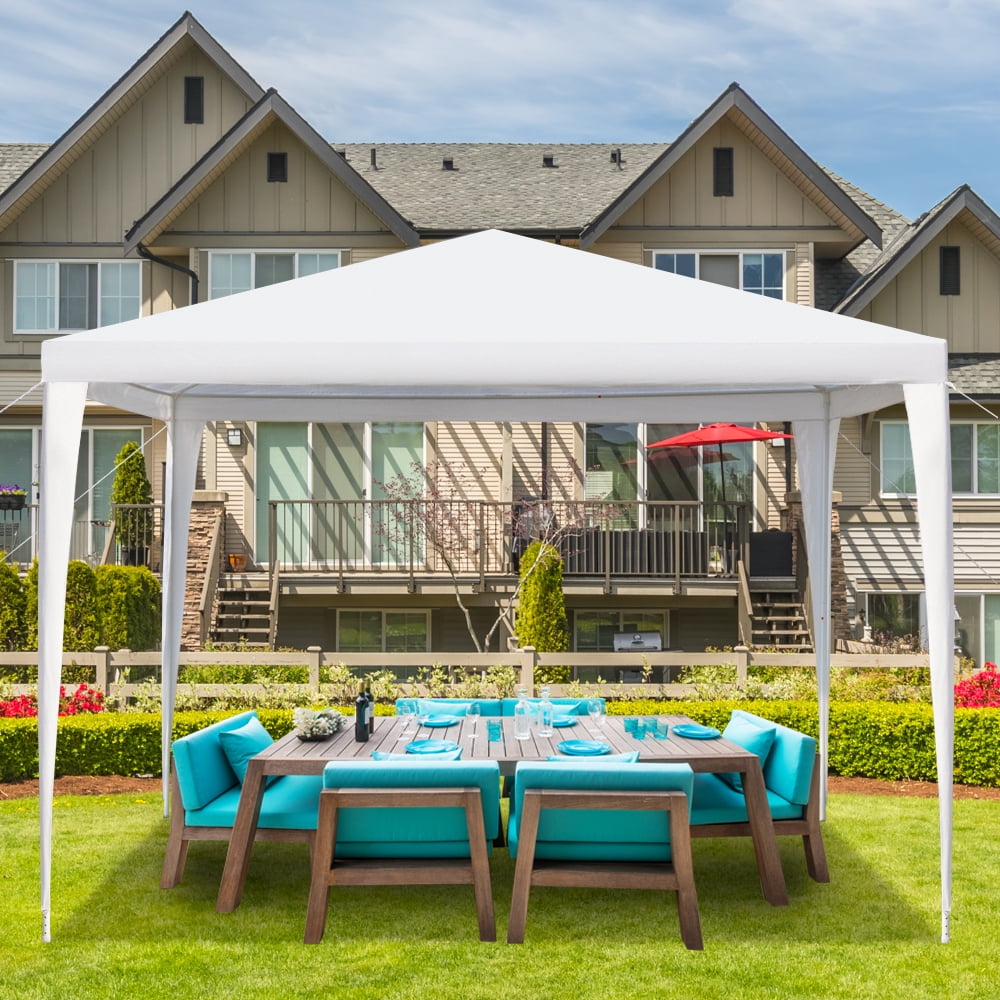 Zimtown Easy Pop Up, Heavy Duty 10'x 10' Outdoor Canopy Party Tent ...