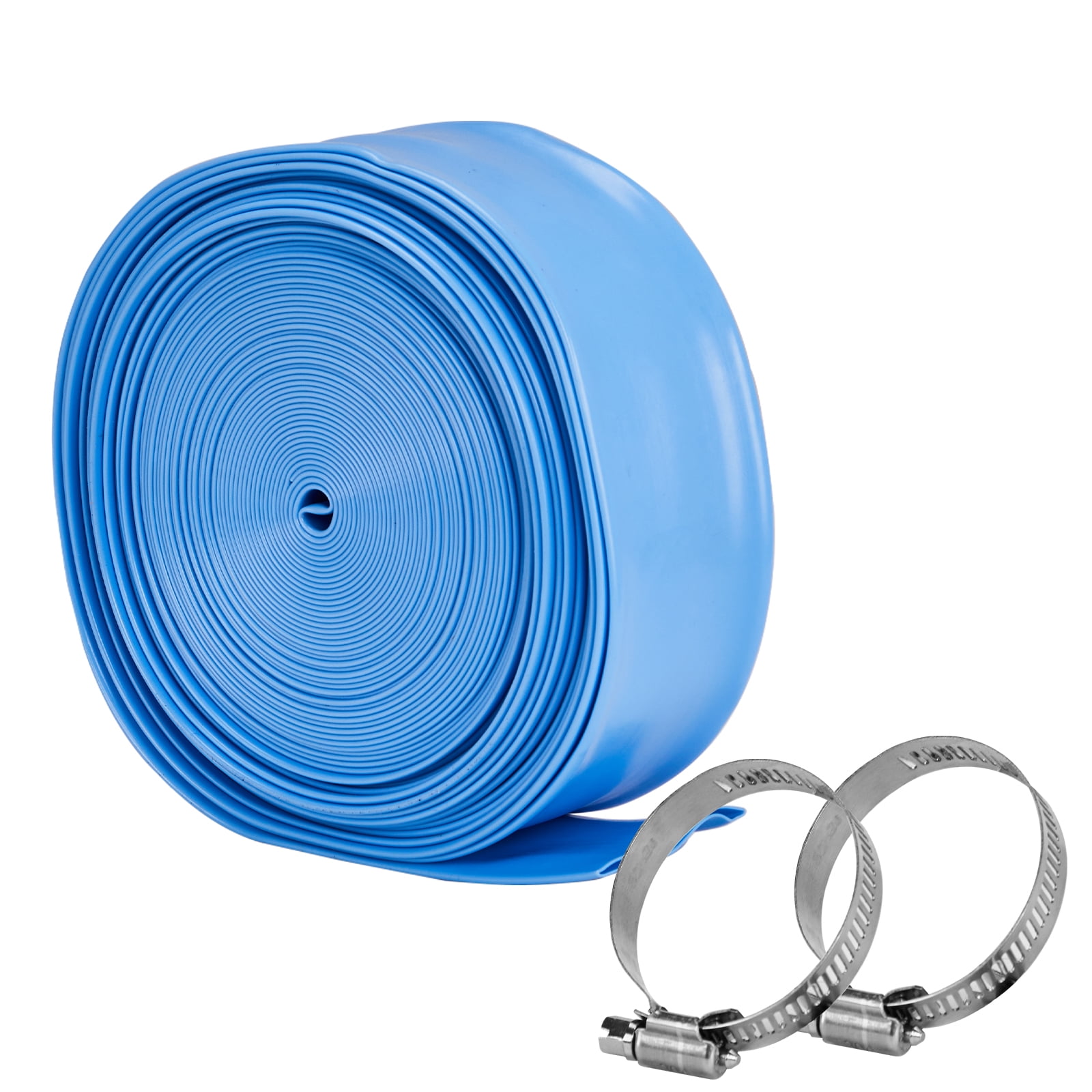 Zimtown 100 FT Pool Backwash Hose, Heavy Duty Flat Discharge Hose ...