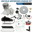 Zimtown 100cc 2-Stroke Powerful Bike Motor Engine Gas Kit, DIY ...
