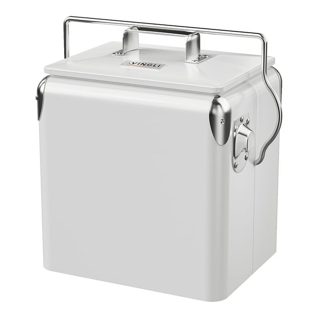 Zimtown 14qt Small Cooler Ice Chest, Beach Cooler, Insulated Portable ...