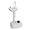 Ktaxon Portable Removable Outdoor Hand Wash Sink Basin with Water Tank ...
