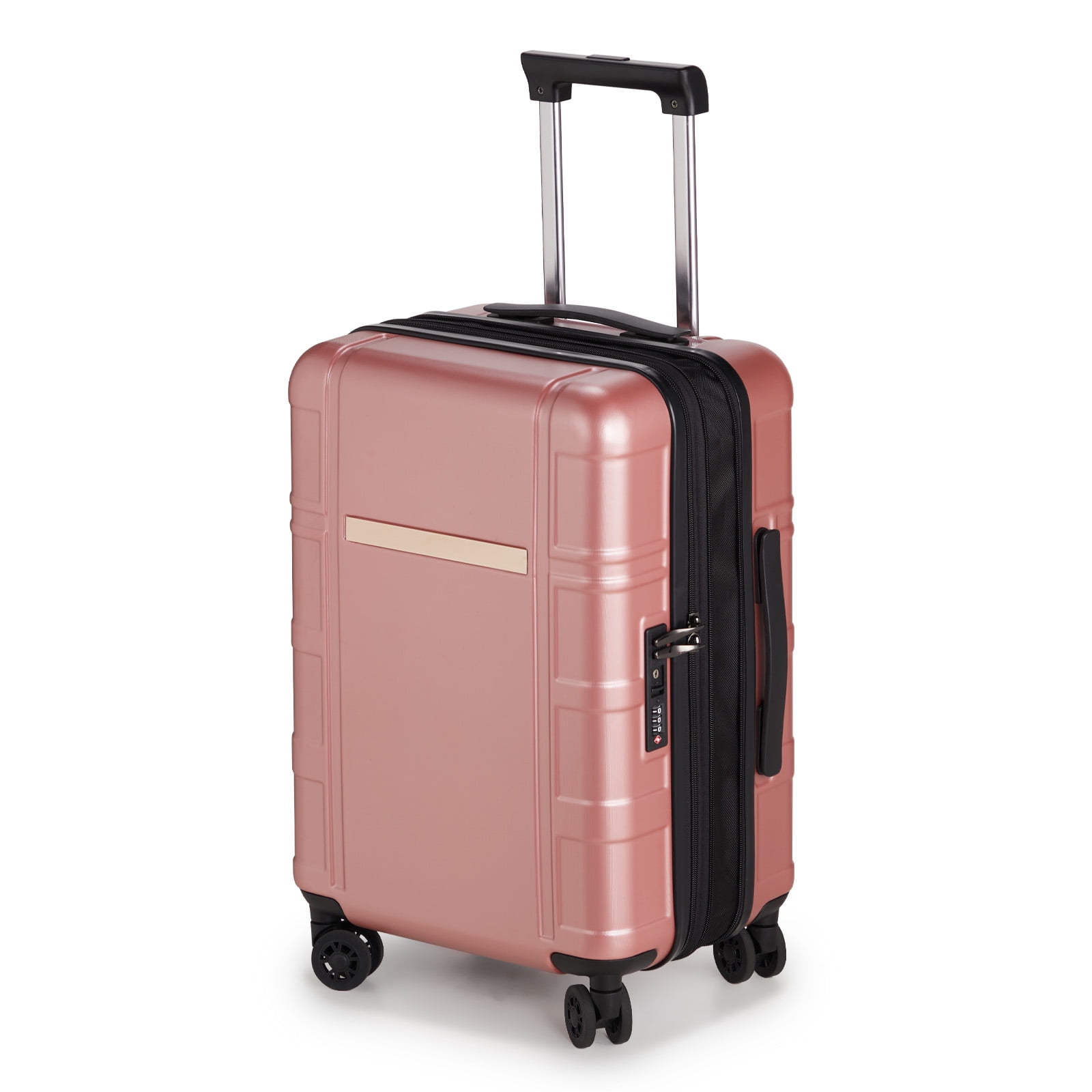 Zimtown 20" Carry-on Luggage Expandble Hardside Suitcase with Spinner ...