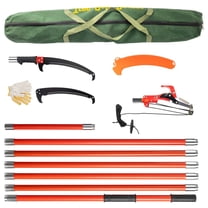 Zimtown 26ft Manual Pole Saw, Extendable Tree Trimmer and Pruner ...