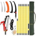 Zimtown 26ft Manual Pole Saw, Extendable Tree Trimmer and Pruner ...