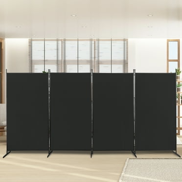 6 Panels Room Divider, 6 FT Tall&Extra Wide Weave Fiber Room Divider ...